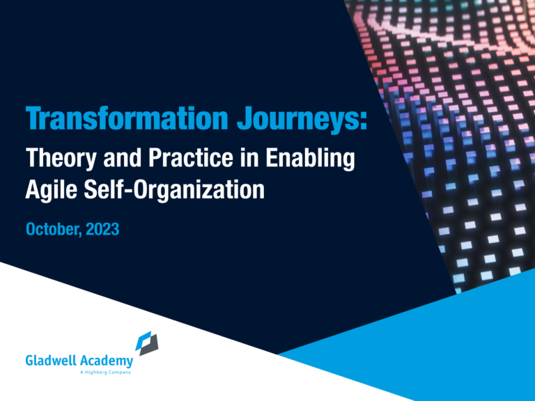 Free Webinar | Theory & Practice in Enabling Agile Self-Organization ... Free Webinar | Theory & Practice in Enabling Agile Self-Organization ...